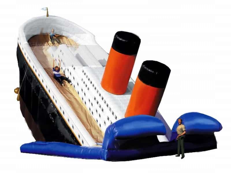 Titanic Inflatable Slide